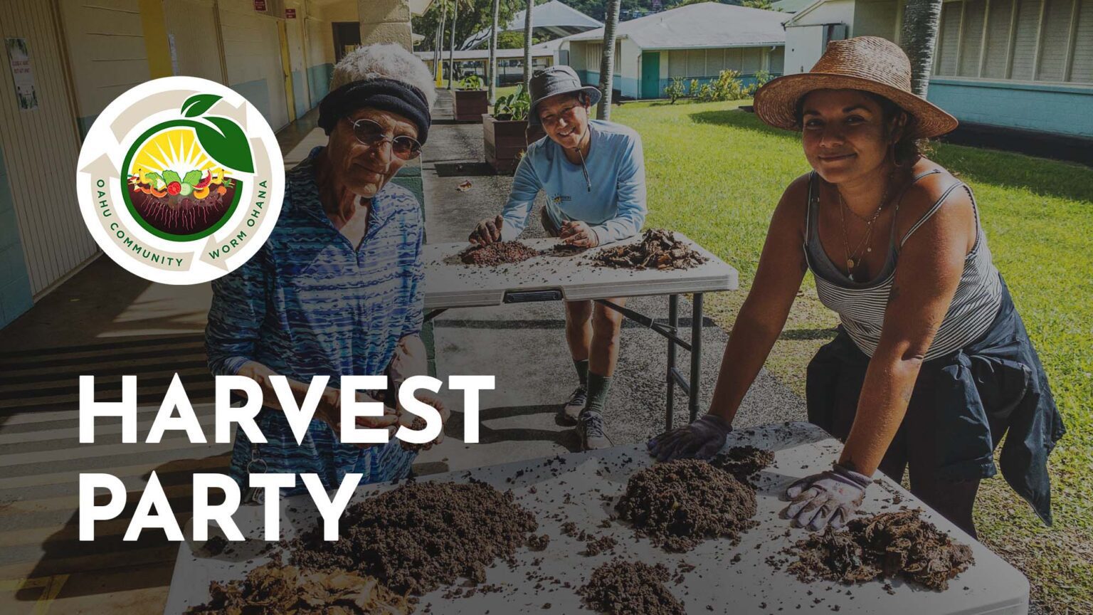 Worm Ohana - Learn to vermicompost using composting worms Hawaii